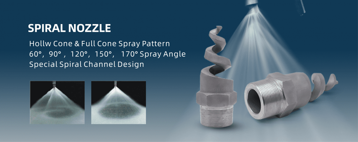 Spiral Nozzle for Efficient Spray Patterns | CYCO